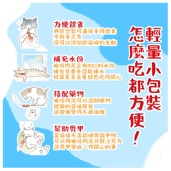 INABA CIAO啾嚕 肉泥(綜合) 14g*120入/盒 | 7-ELEVEN i預購